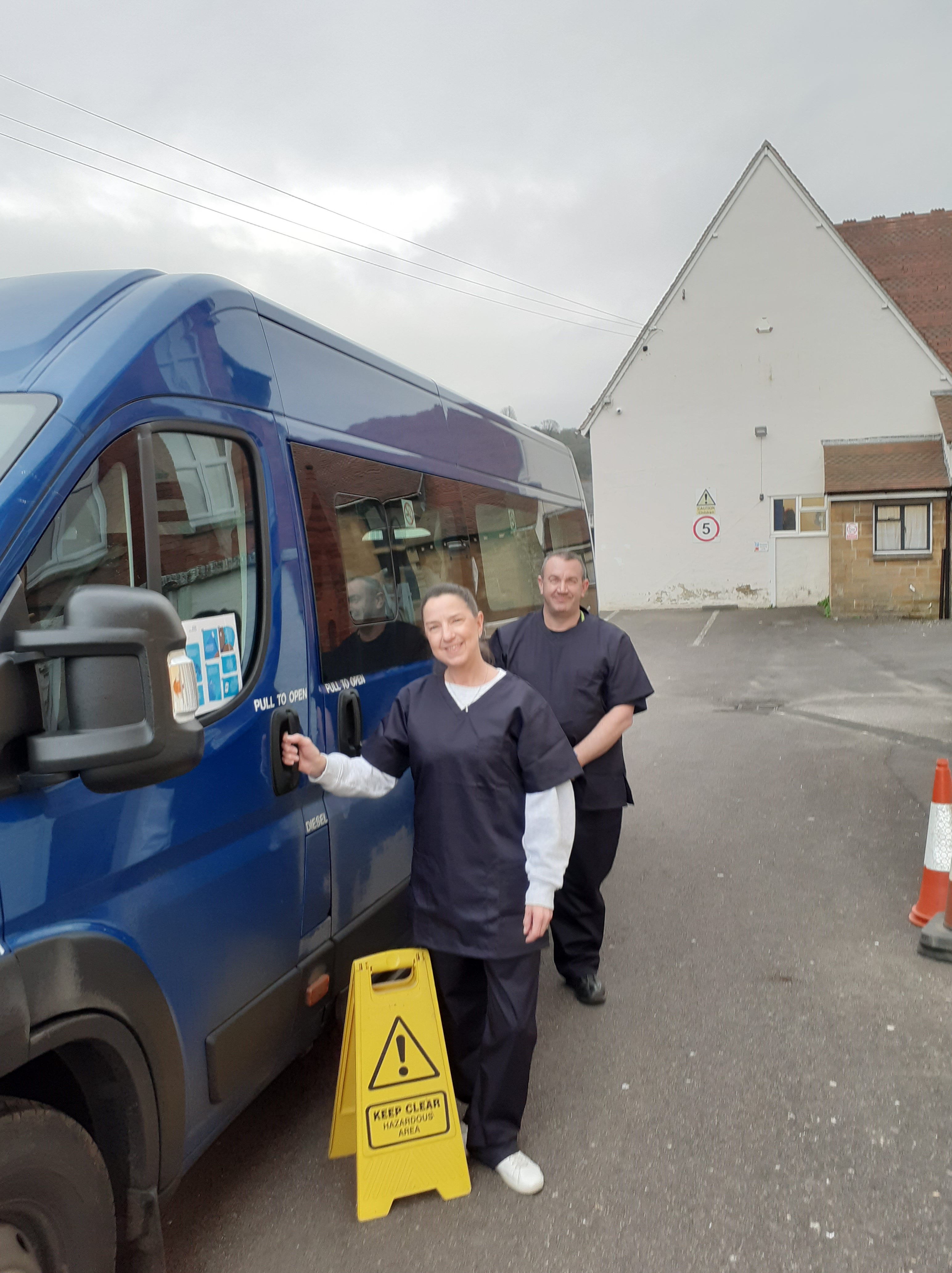 Mobile Testing Unit is up and running - South Somerset Partnership School